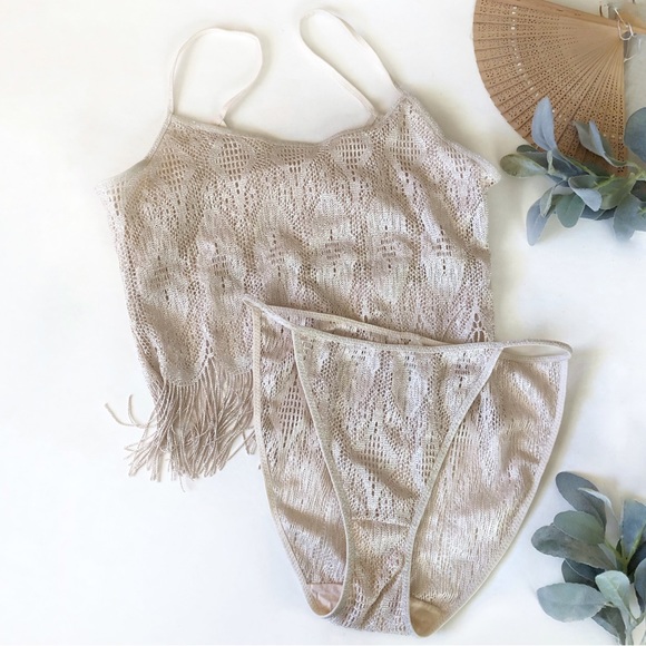 JR Bentley | Intimates & Sleepwear | Vintage Jr Bentley Metallic Gold ...